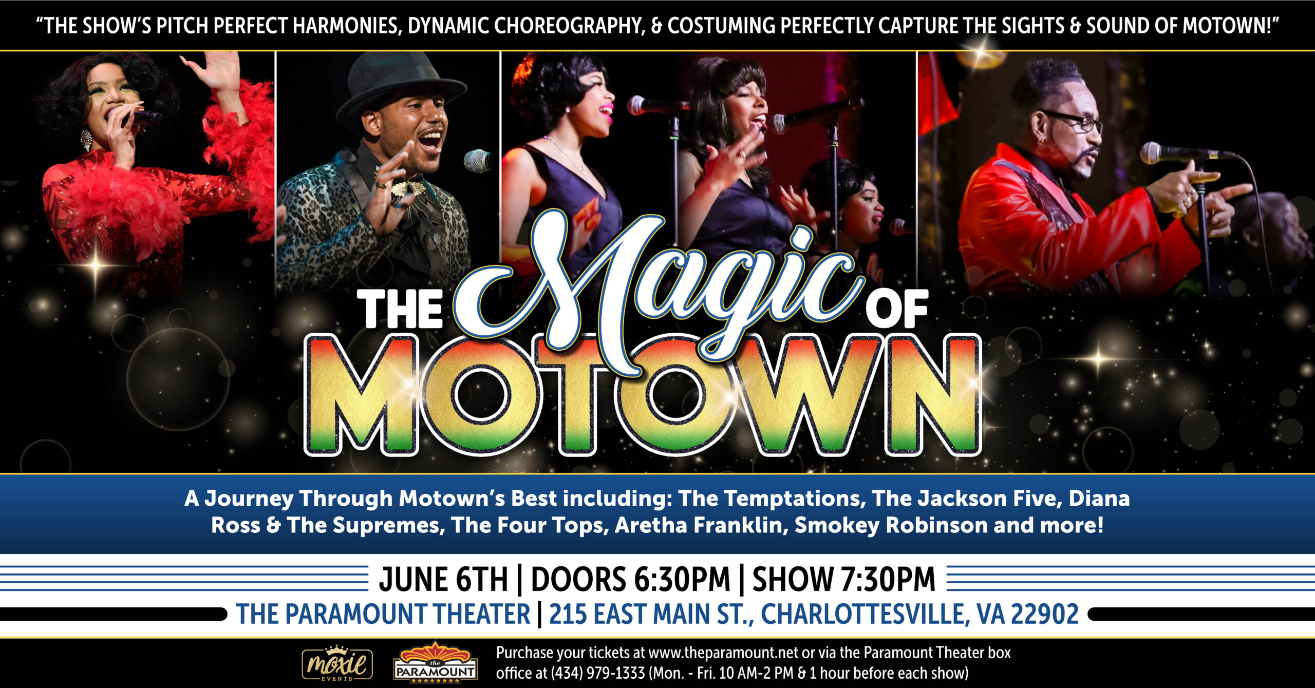 Moxie Events Presents: The Magic of Motown - The Paramount Theater of ...